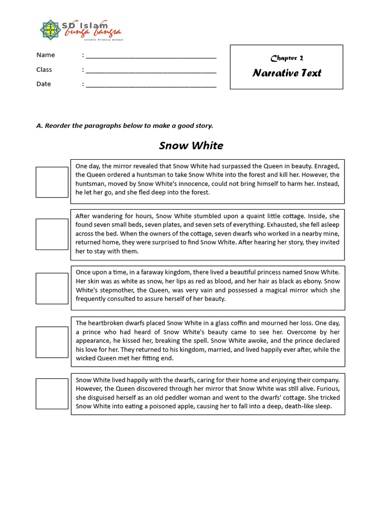 Exercise - Chapter 2 G6 | PDF | Snow White