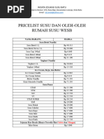 Daftar Harga Laritta Bakery 2024 | PDF