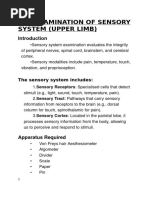 INCAT Sensory Sum Score Guide | PDF | Anatomical Terms Of Location | Finger