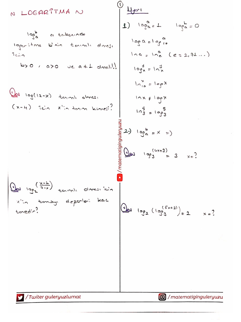 Logaritma 2023 PDF | PDF