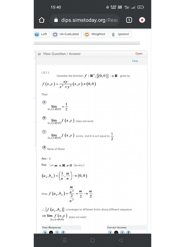 D-Module Test 7 Solution (MVC) | PDF