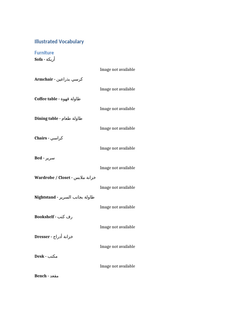 Illustrated_Vocabulary_with_Images | PDF