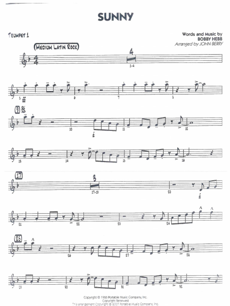 trompette sunny | PDF