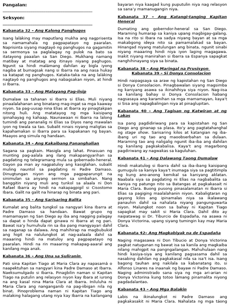 KABANATA-32-47 | PDF