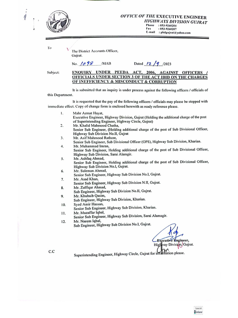 Inquiry Pay Stop (2) | PDF