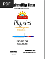 Electromagnetic Induction: Physics Investigatory Project | PDF ...