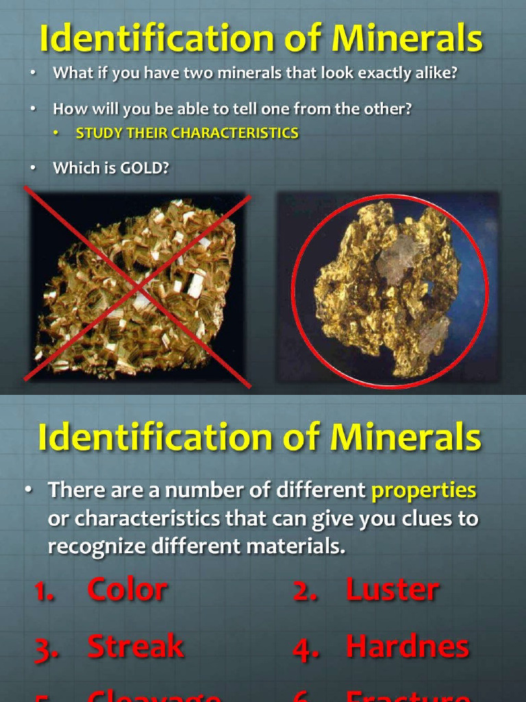 Minerals | PDF