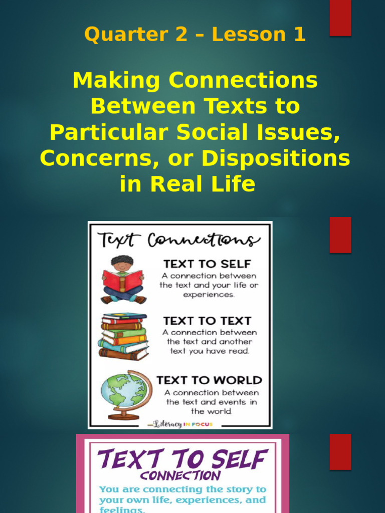 LECTURE 1 Making Connections. | PDF