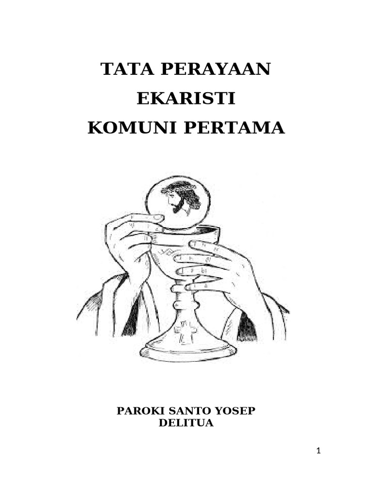 Ritus Komuni Pertama | PDF