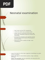 Newborn Assessment NIPE Checklist | PDF | Infants | Childbirth