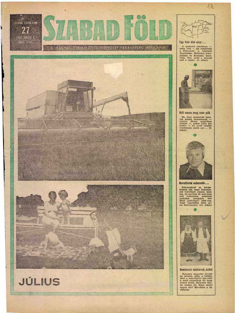 SzabadFold 1981 2 Pages1-1 | PDF