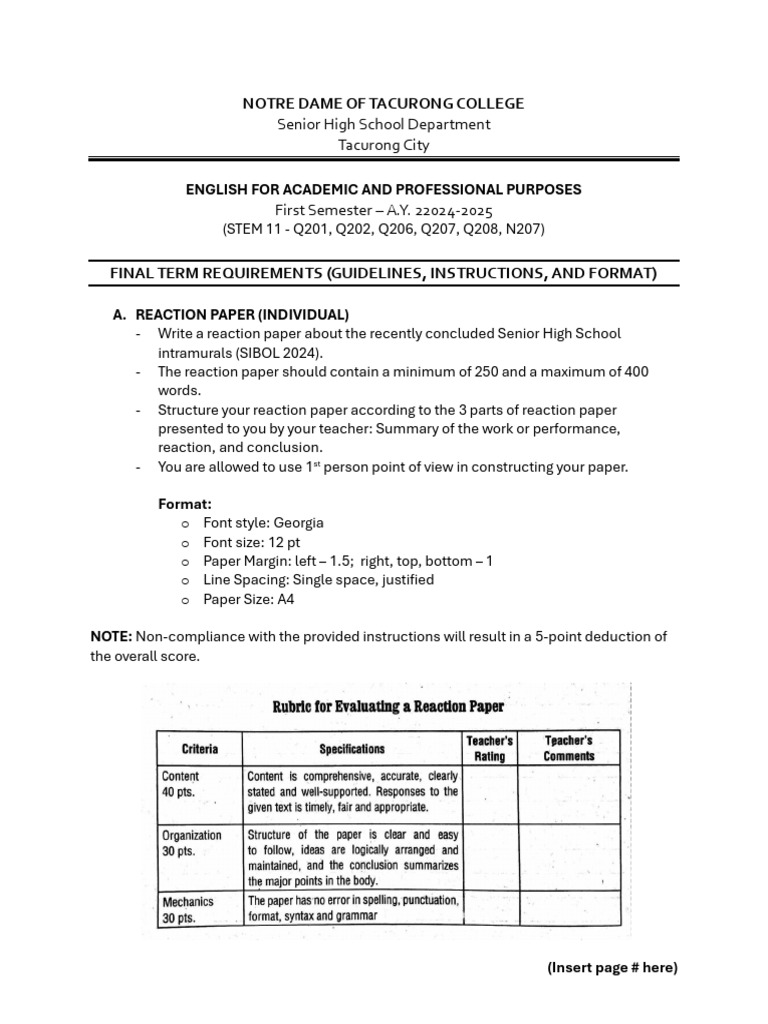 Eapp Final Term Requirements Final Copy 1 | PDF