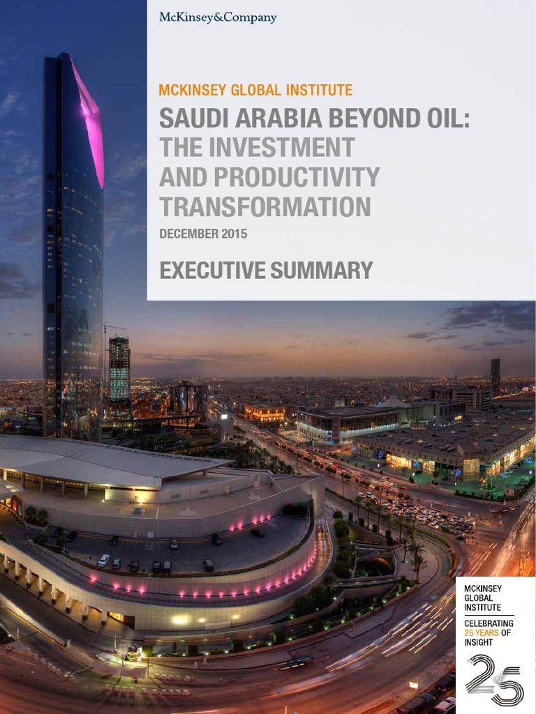 MGI Saudi Arabia_Executive Summary_December 2015 | PDF | Economic ...
