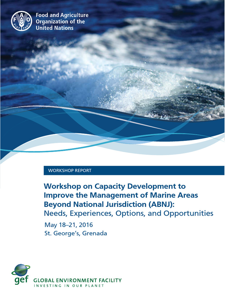 Workshop On Capacity Development To Improve The Management of Marine ...