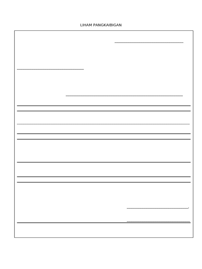 Liham Pangkaibigan | PDF