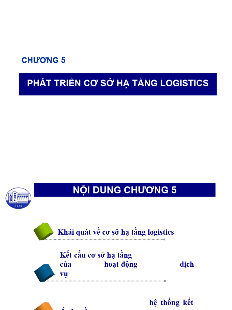 C5 - Phat Trien HT Logistics - CSHT Logistics - SV | PDF