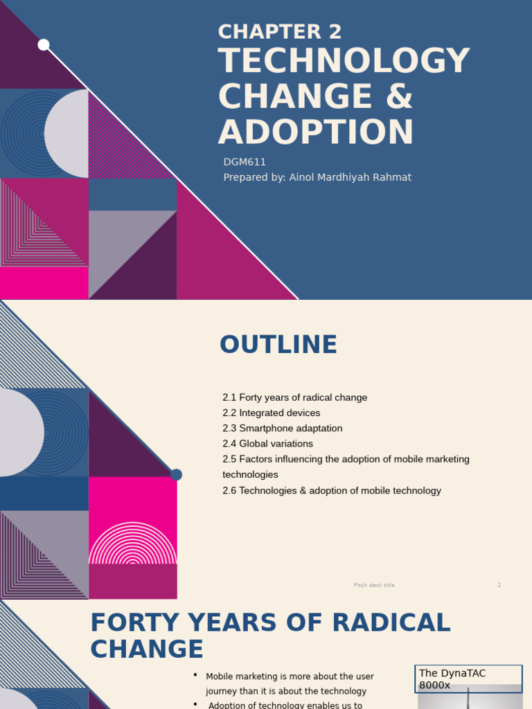 Chapter 2 - Technology Change & Adoption | PDF | Smartphone | Augmented Reality