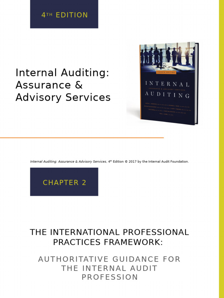 Chapter 02 The International Professional Practices Framework | PDF ...