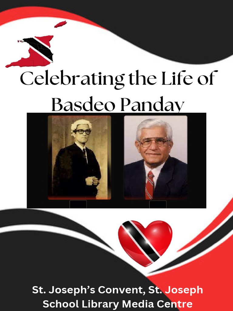 Celebrating The Life of Basdeo Panday | PDF | Trinidad And Tobago ...