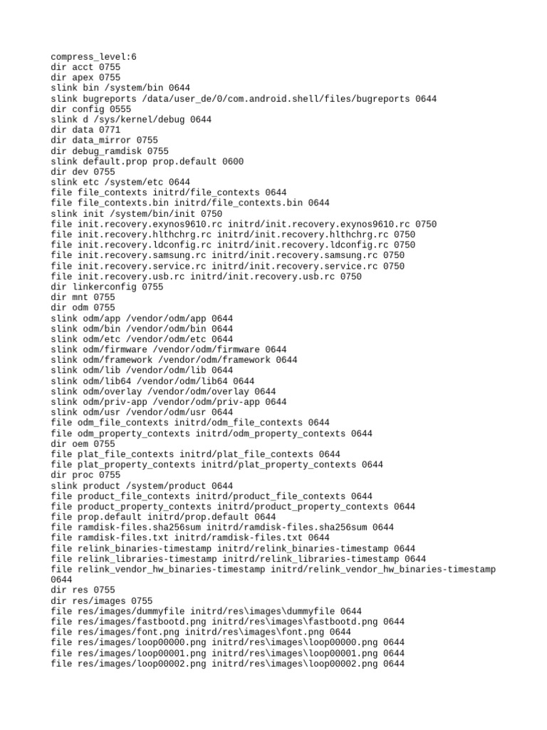 Cpiolist | PDF | System Software | Booting