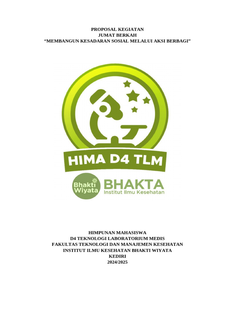 Proposal Kegiatan Jum'at Berkah | PDF