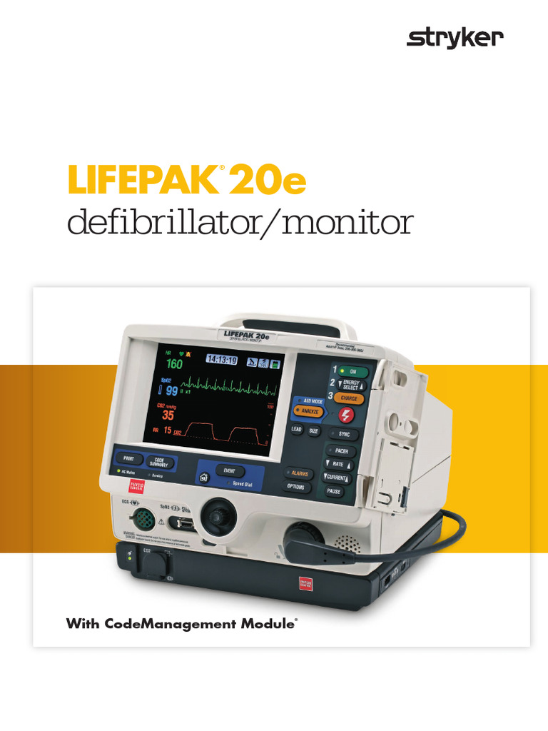 Emea-En Lifepak 20e Brochure | PDF | Cardiopulmonary Resuscitation ...