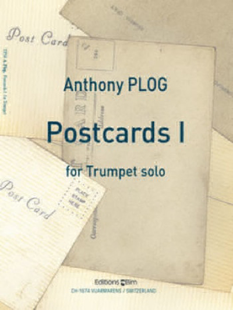 Postcards. Anthony Plog | PDF