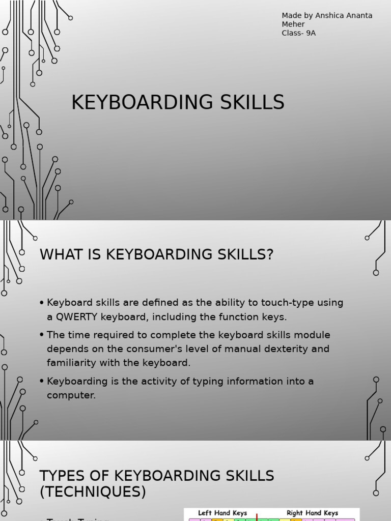 Essential Keyboarding Skills Overview | PDF