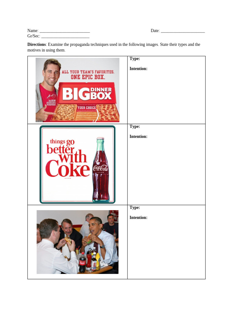 Analyze Propaganda Techniques in Images | PDF