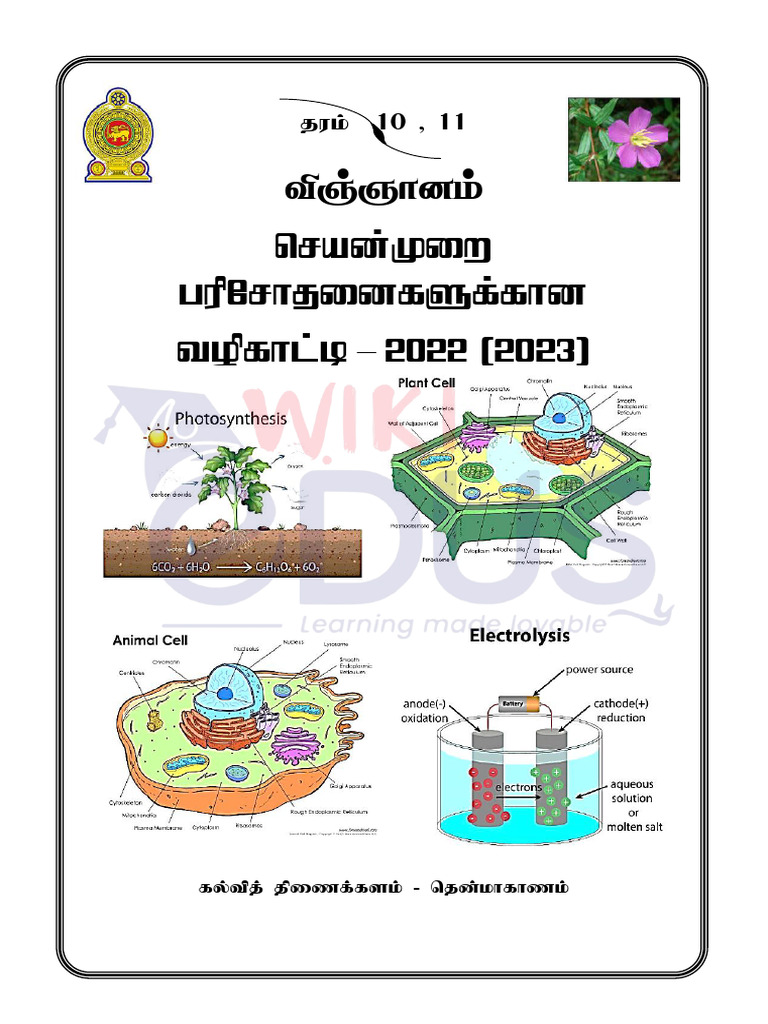 G.C.E.ol Science Guide of Practical 2022-23 | PDF