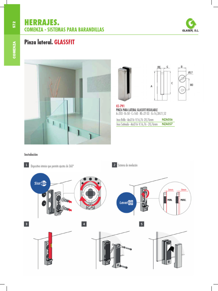 COMENZA Pinza Lateral | PDF