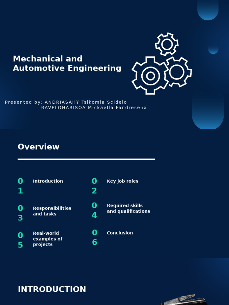 Mechanical and Automotive Engineering | PDF | Engineering | Mechanical Engineering