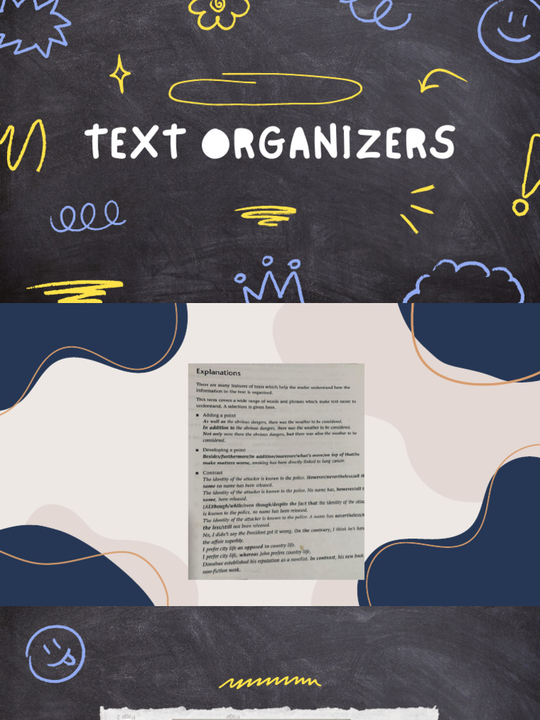 Text Organizers | PDF