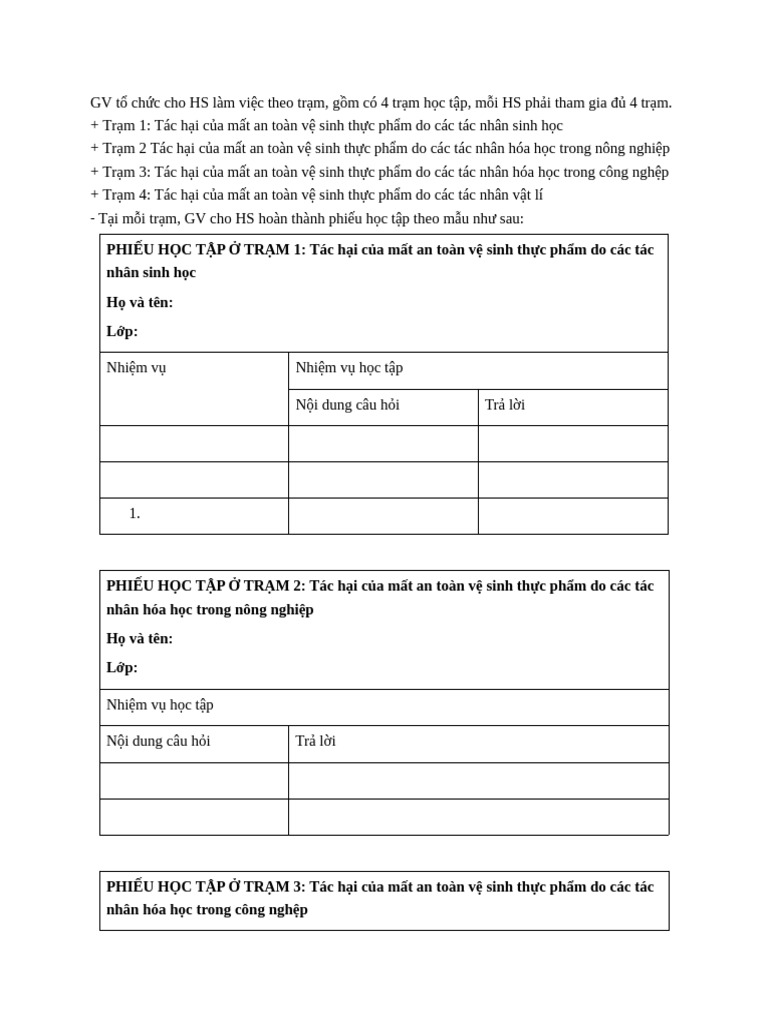 GV T CH C PPDH Theo TR M | PDF