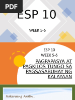 ESP 10 Quarter 1 SSLM 7 Ang Dignidad | PDF