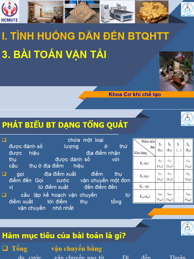 Toi Uu Hoa Trong Ky Thuat 2020 c2.3 Bai Toan Van Tai (Cuuduongthancong ...