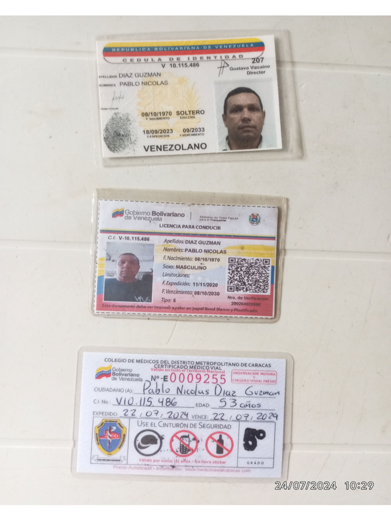 Cédula Lic Cert | PDF