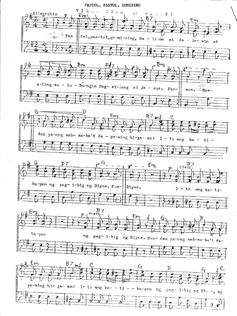 Pastol, Pastol, Gumising | PDF