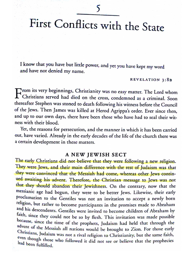 Early and Medieval Church History 5 | PDF