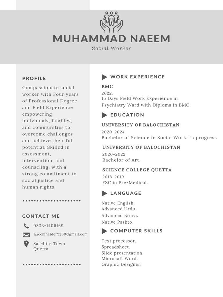 White Simple Student CV Resume - 20240718 - 185315 - 0000 | PDF