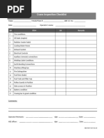 Diesel Generator Inspection Guide | PDF | Technology & Engineering