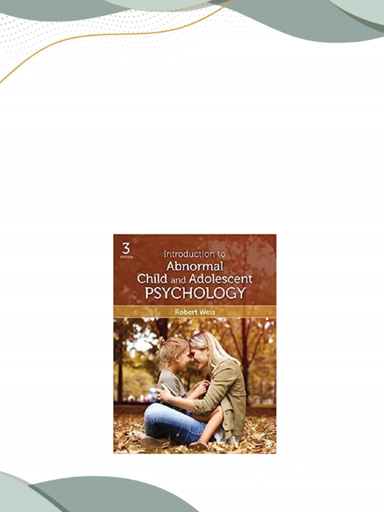 (Ebooks PDF) Download Introduction To Abnormal Child and Adolescent ...
