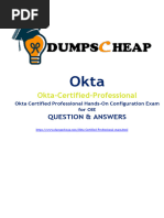 Okta Verify Setup | PDF | Qr Code | Mobile App