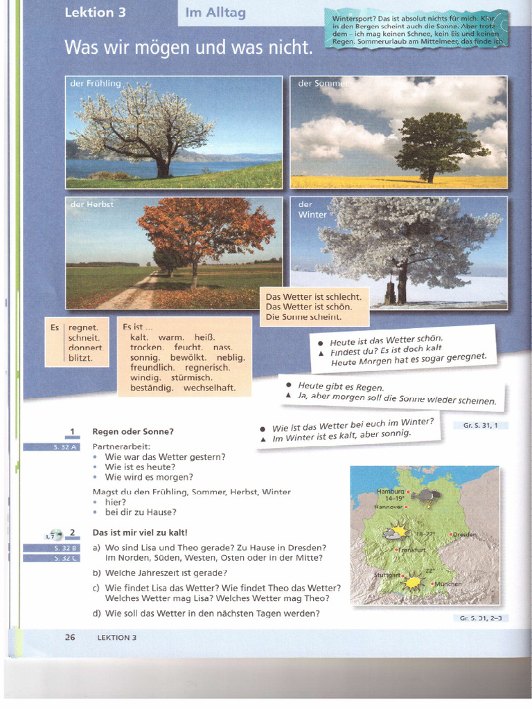 Alltag, Beruf 3 Lektion 3 | PDF