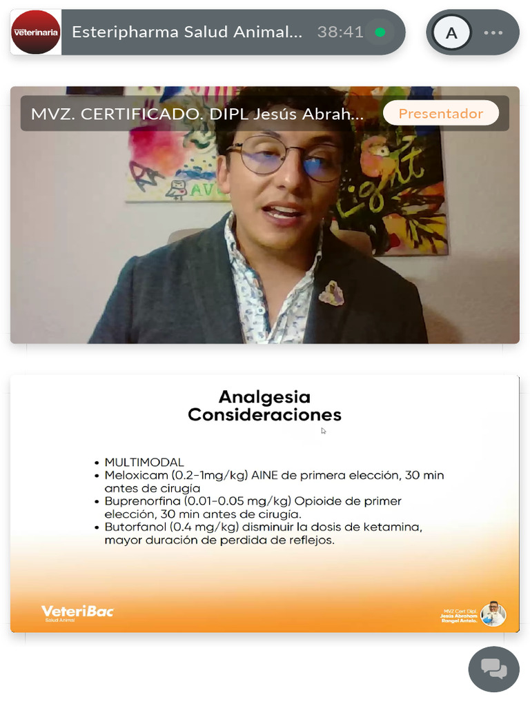 Esteripharma Salud Animal Presenta A MVZ. CERT. 27 | PDF