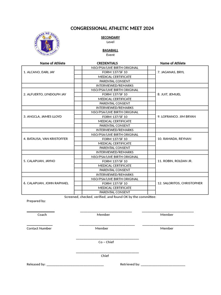 Permit to Play | PDF