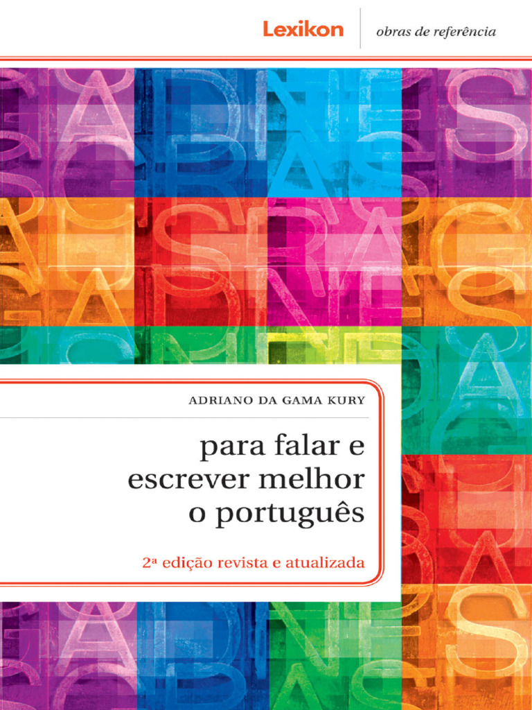 Para Falar e Escrever Melhor o Português | PDF | Estresse (Linguística ...