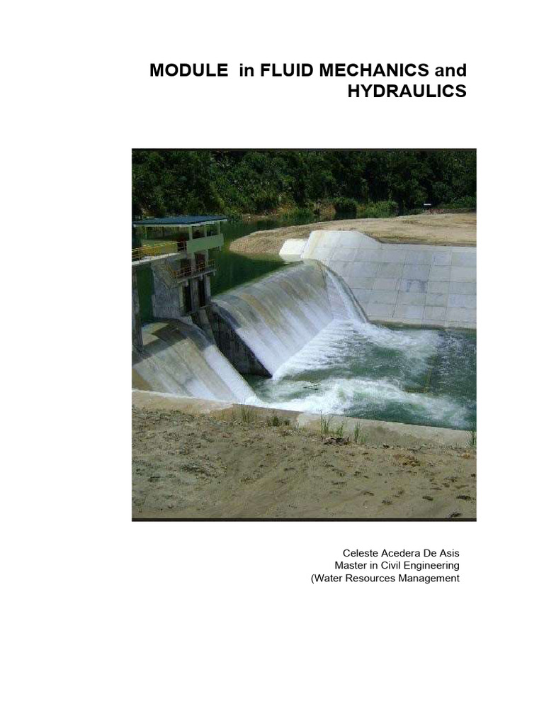 Module-1_Hydraulics (1) | PDF | Fluid Dynamics | Fluid Mechanics