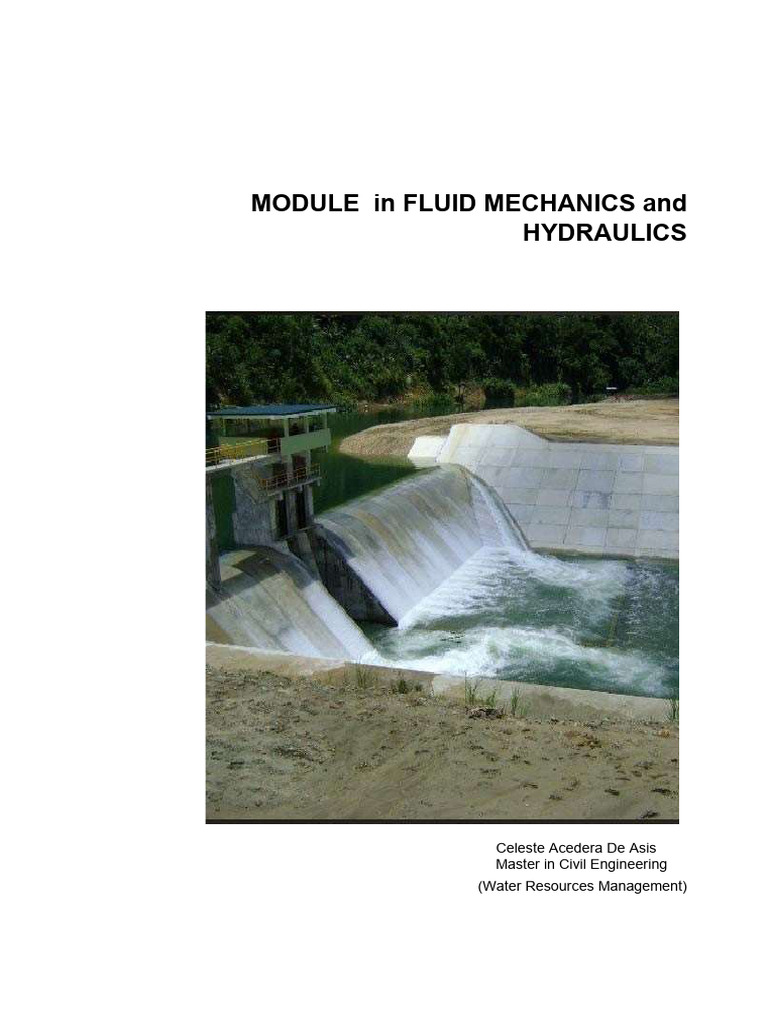Module-2_Hydraulics | PDF | Gases | Stress (Mechanics)