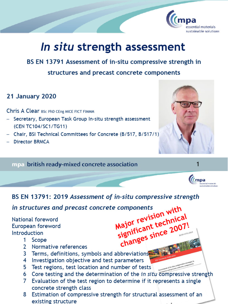 In-Situ Compressive Strength Assessment | PDF | Outlier | Concrete